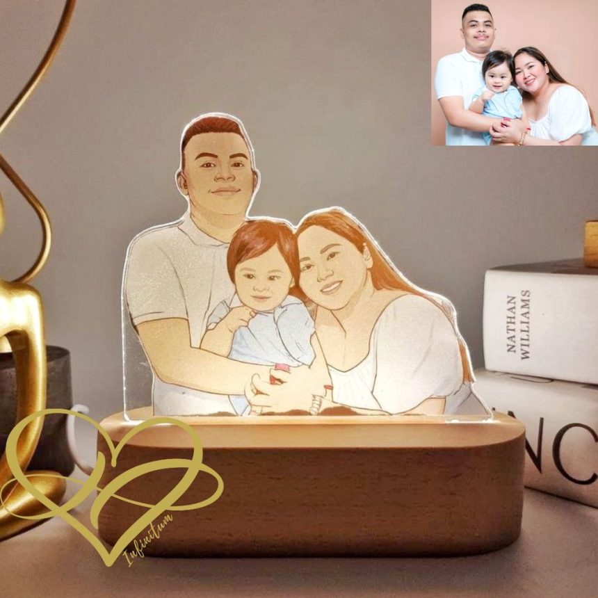 Personalized Vector Art Lamp – Personalized Gifts by InfinitumPH